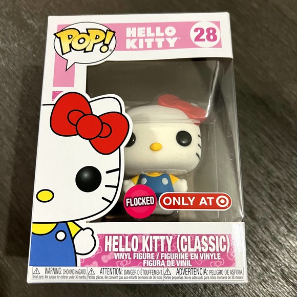 Funko | Shirts | Funko Pop Hello Kitty 28 Hello Kitty Classic Flocked Target Exclusive | Poshmark